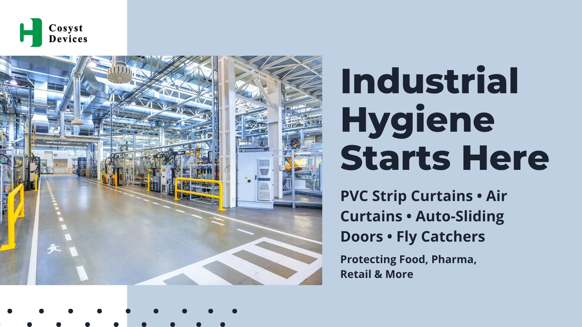 PVC Strip Curtains | Automatic Sliding Doors | Air Curtains | Aisle ...